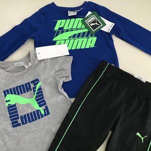 Puma | Matching Sets | Puma Long Sleeve Tee And Tricot Jogger Set ...